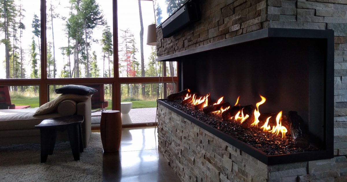 Panoramic Gas Fireplaces | Three-Sided Fireplaces by Acucraft