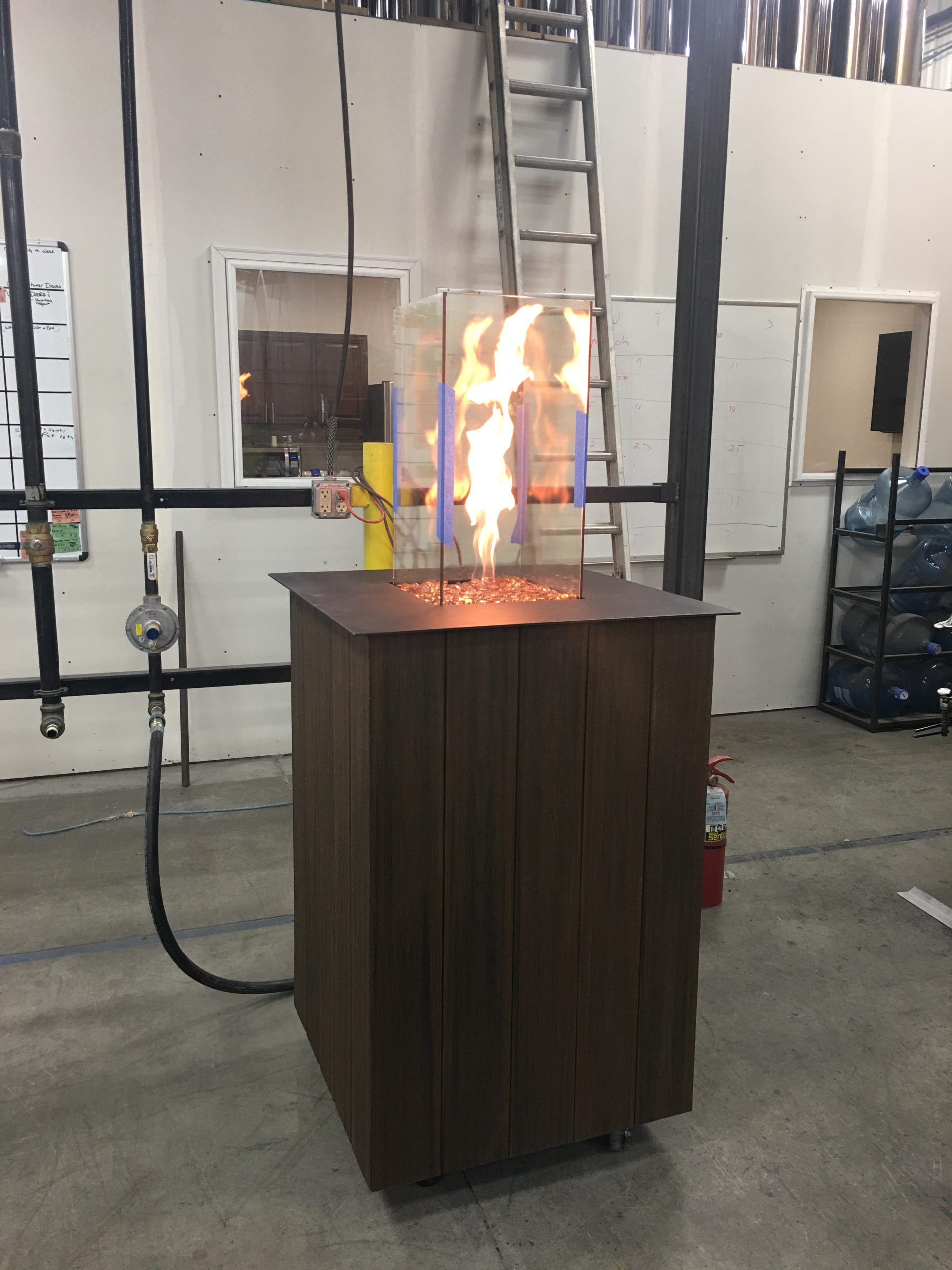 Luxury Outdoor Fireplace Burners | Acucraft Fireplaces