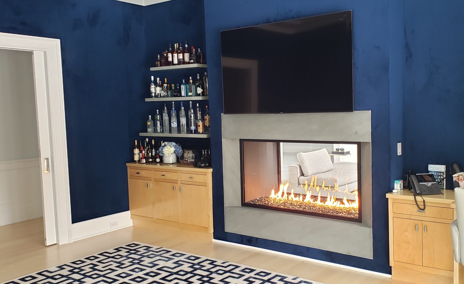 Why Architects and Designers Love Two Sided Fireplaces