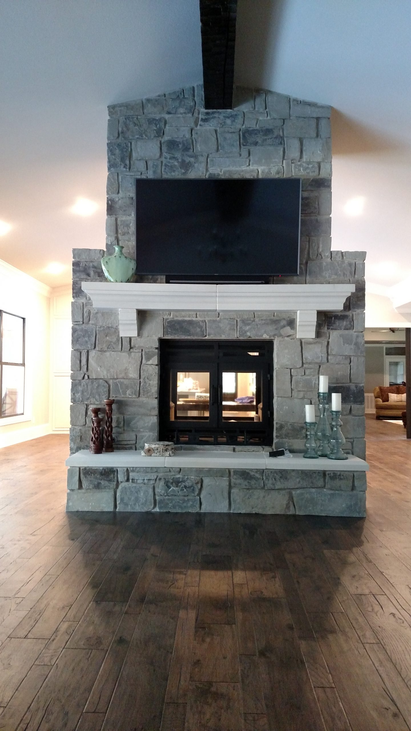 Double Sided Wood Burning Fireplaces | Acucraft Fireplaces