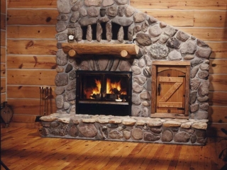 Single-Sided Classic Wood-Burning Fireplace | Acucraft