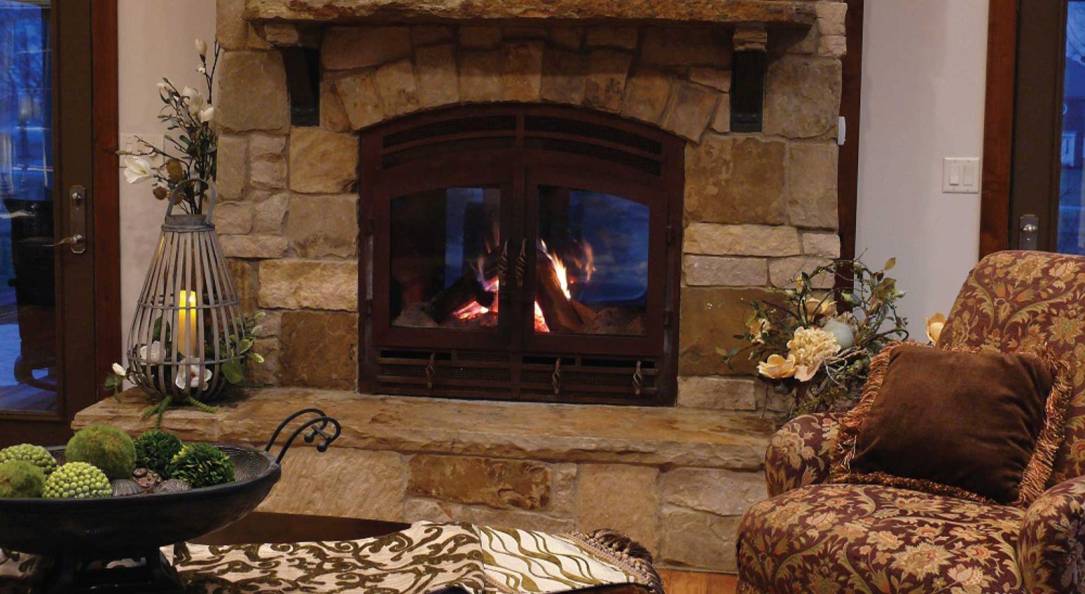 Acucraft Fireplaces - Wood-Burning Fireplace Gallery