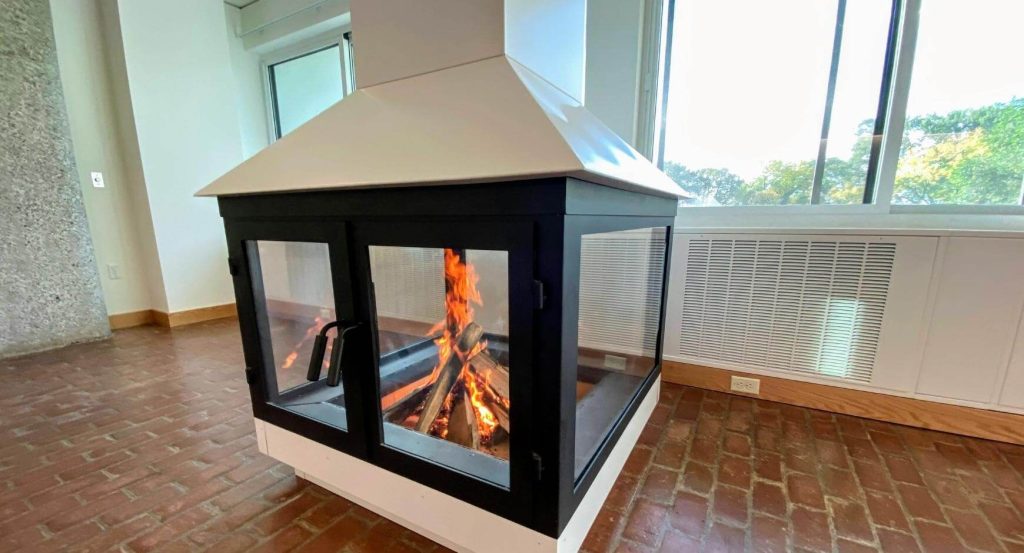 Big Gas & Wood Fireplaces | Large Fireplace Designs by Acucraft