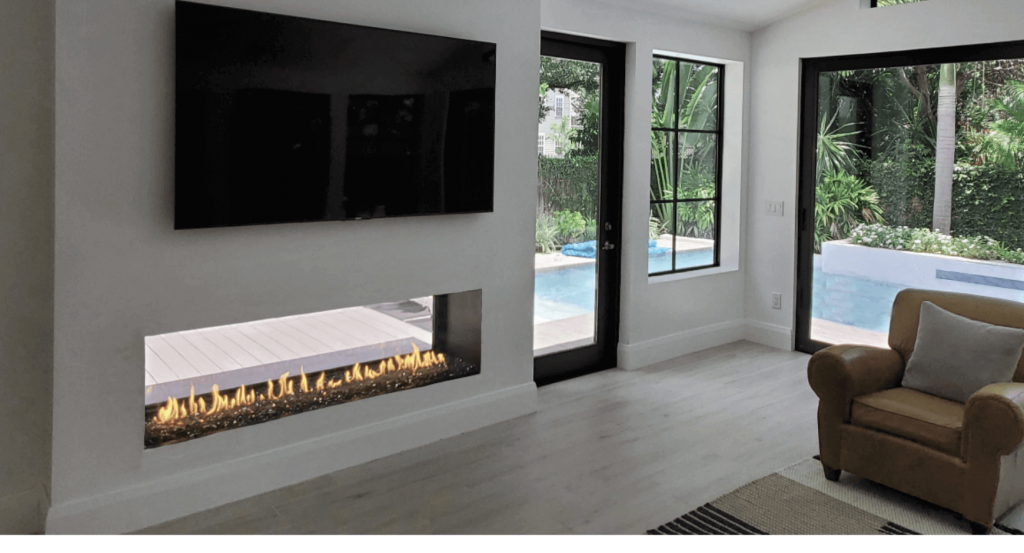 10 Pool Fire Pit and Fireplace Designs Your Guests Will Envy