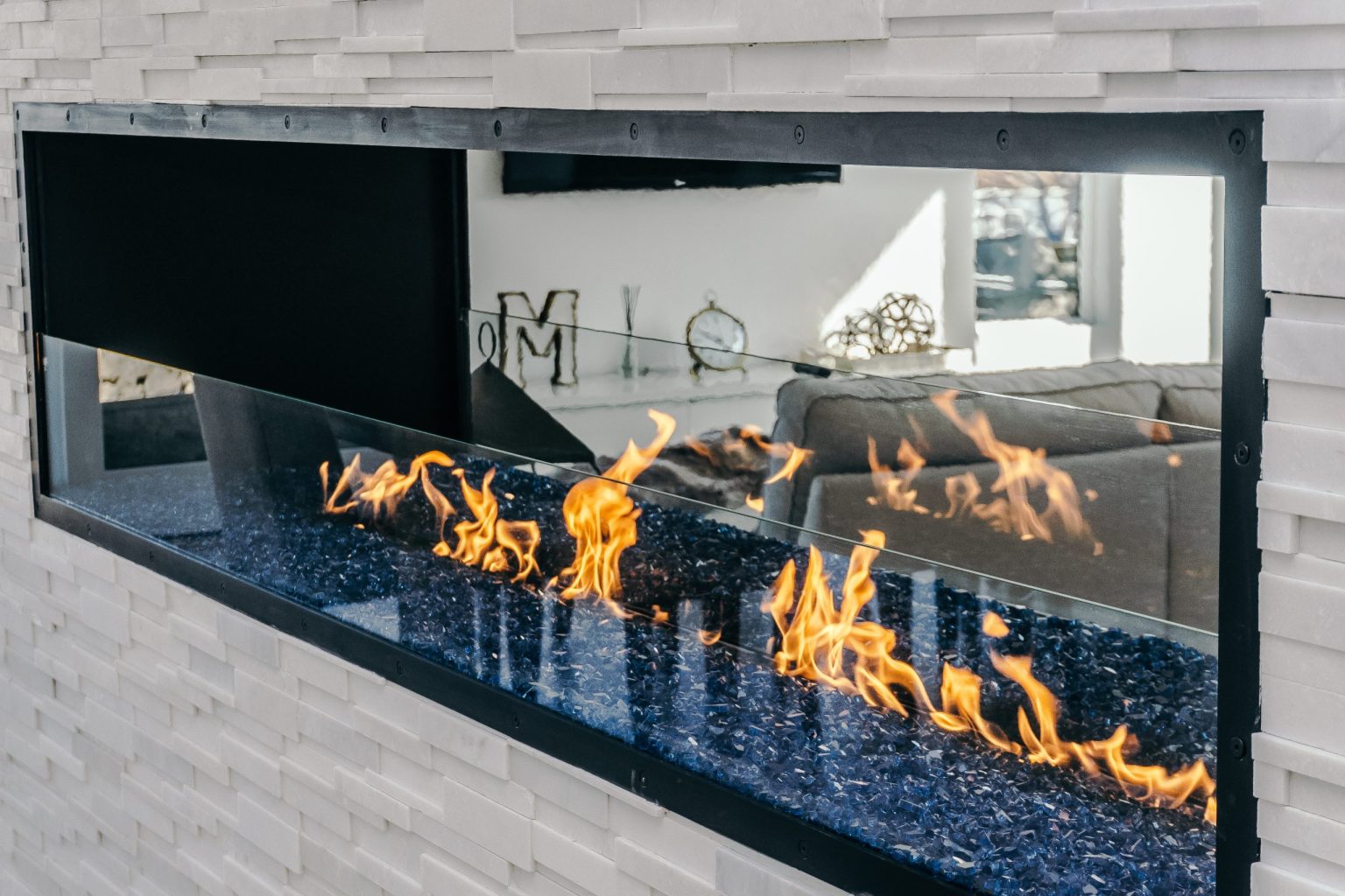 Open Gas Fireplaces | Modern Fireplaces without Glass