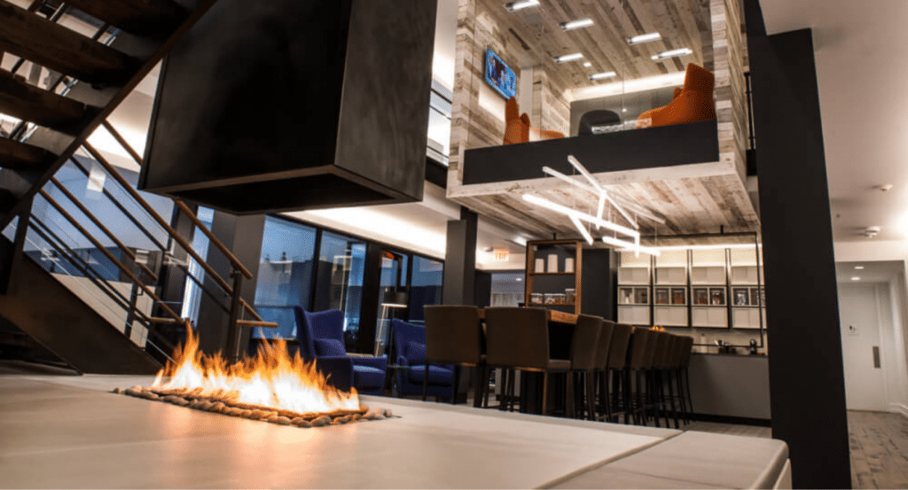 Open Gas Fireplaces | Modern Fireplaces without Glass