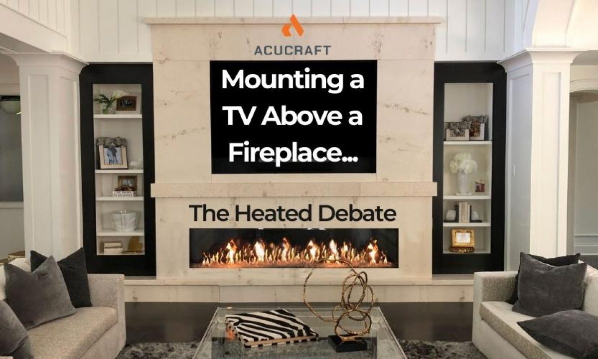 Tv Above Fireplace Too I Designed This Built In For A TV And Electric