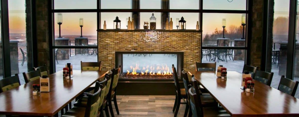 Restaurant Fireplace Photo Gallery - Fire Reimagined | Acucraft